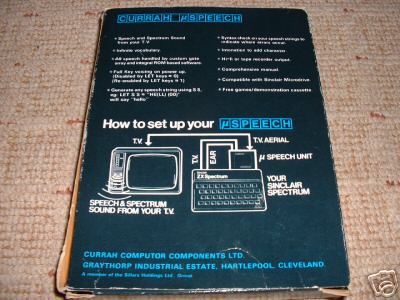 Currah Microspeech for ZX Spectrum